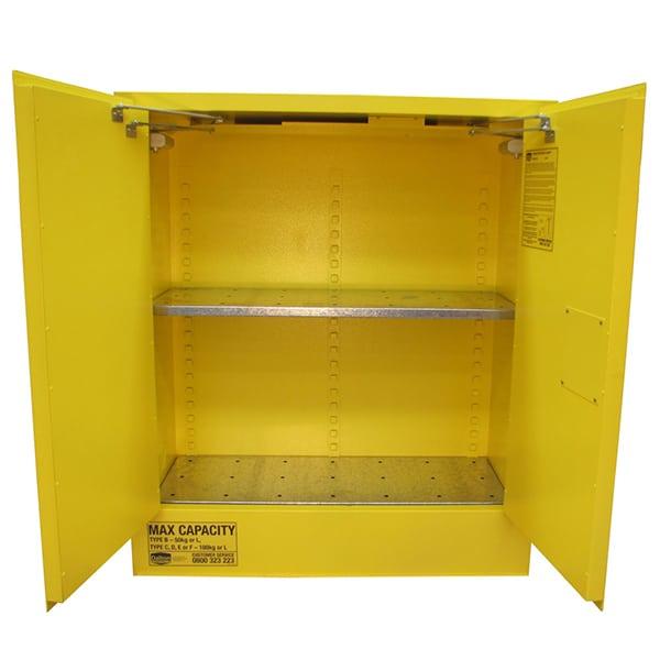 Organic Peroxide Storage Cabinet -100L (OVERSIZE) - Rifft Safety